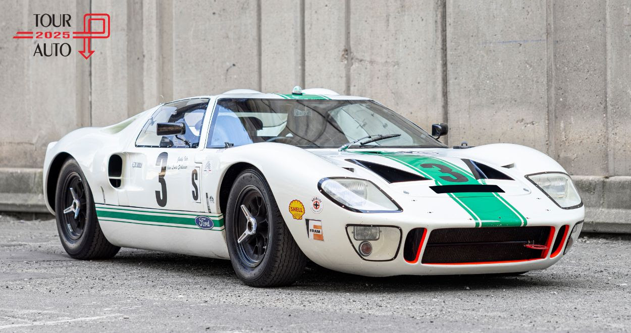 Legendary Ford GT40 P/1000-W ready to race - and win - at Aguttes ...