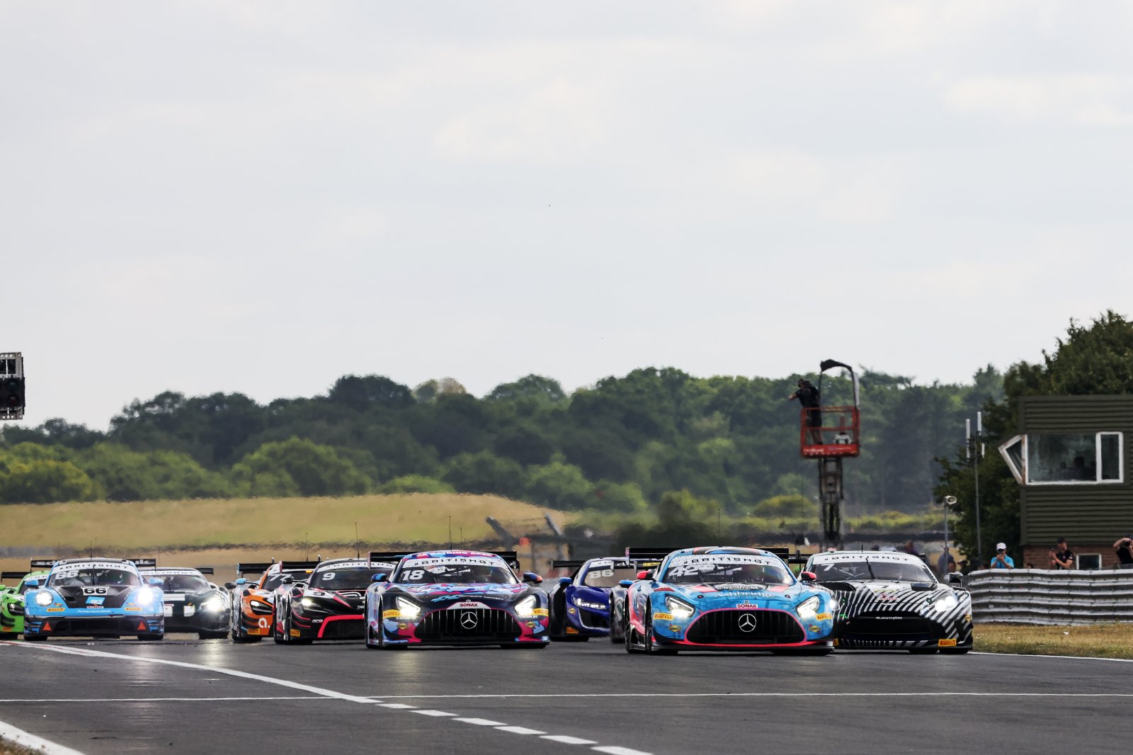 British GT: Dawson & Jewiss claim Snetterton Race 1 victory ...
