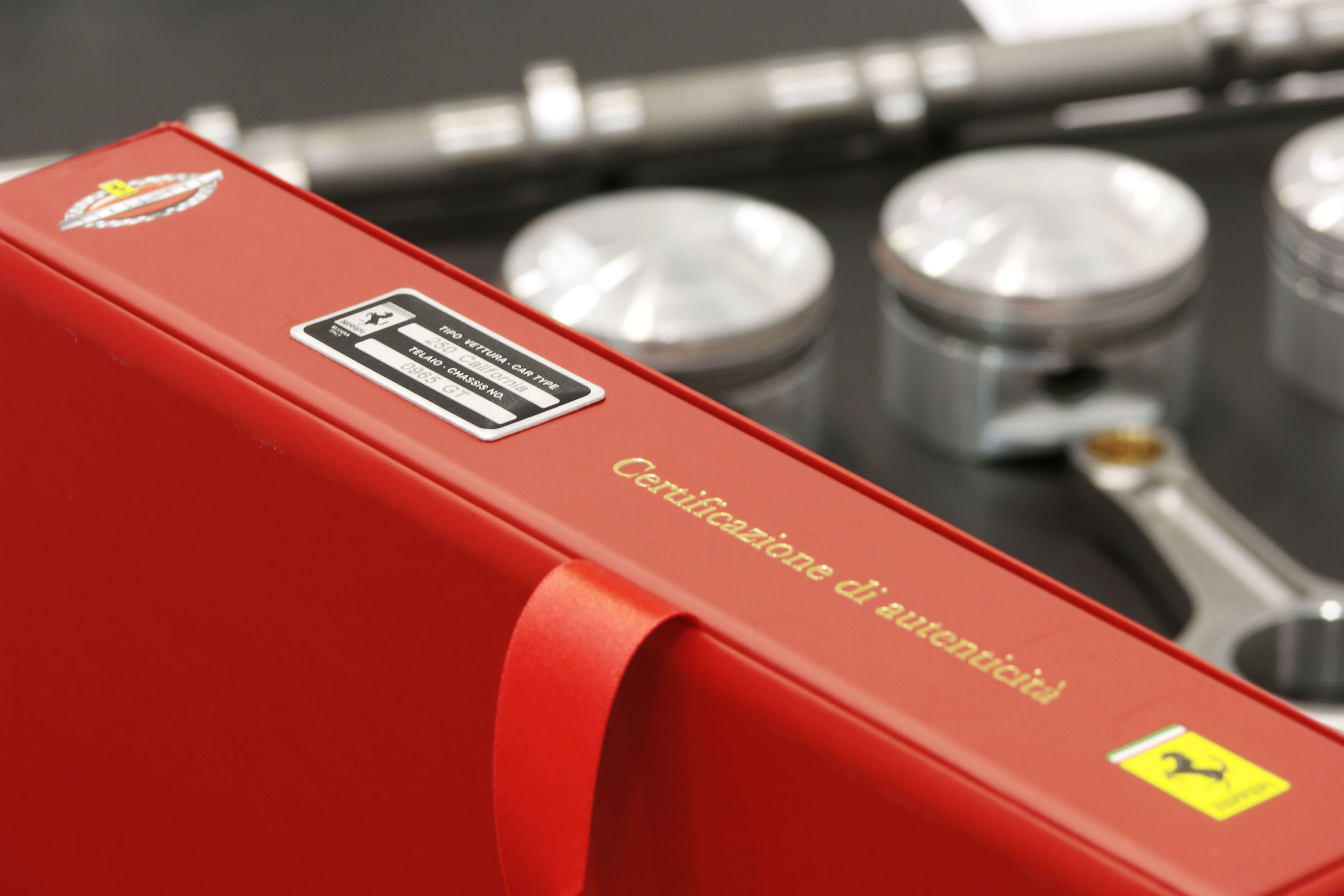 Ferrari Classiche Certification to include FIVA Identity Card ...