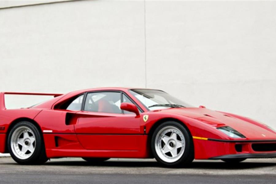 1991 Ferrari F40 Ferrari, Classiche Red Book Certified offered at ...
