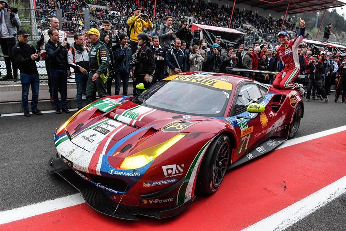 GTE-Pro class double for Ferrari at Spa WEC | Motorsport News ...
