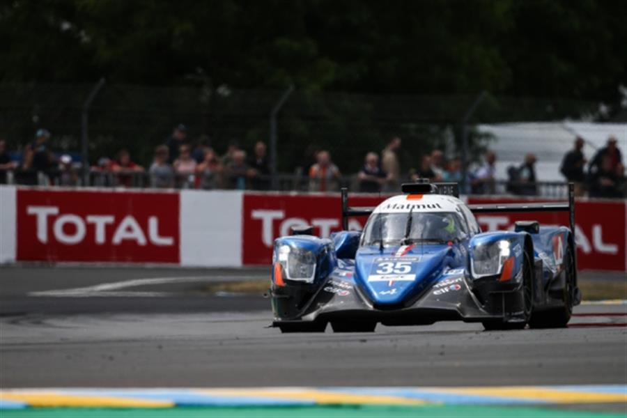 Lap record for the Alpine A470 at the 24 Hours of Le Mans test ...