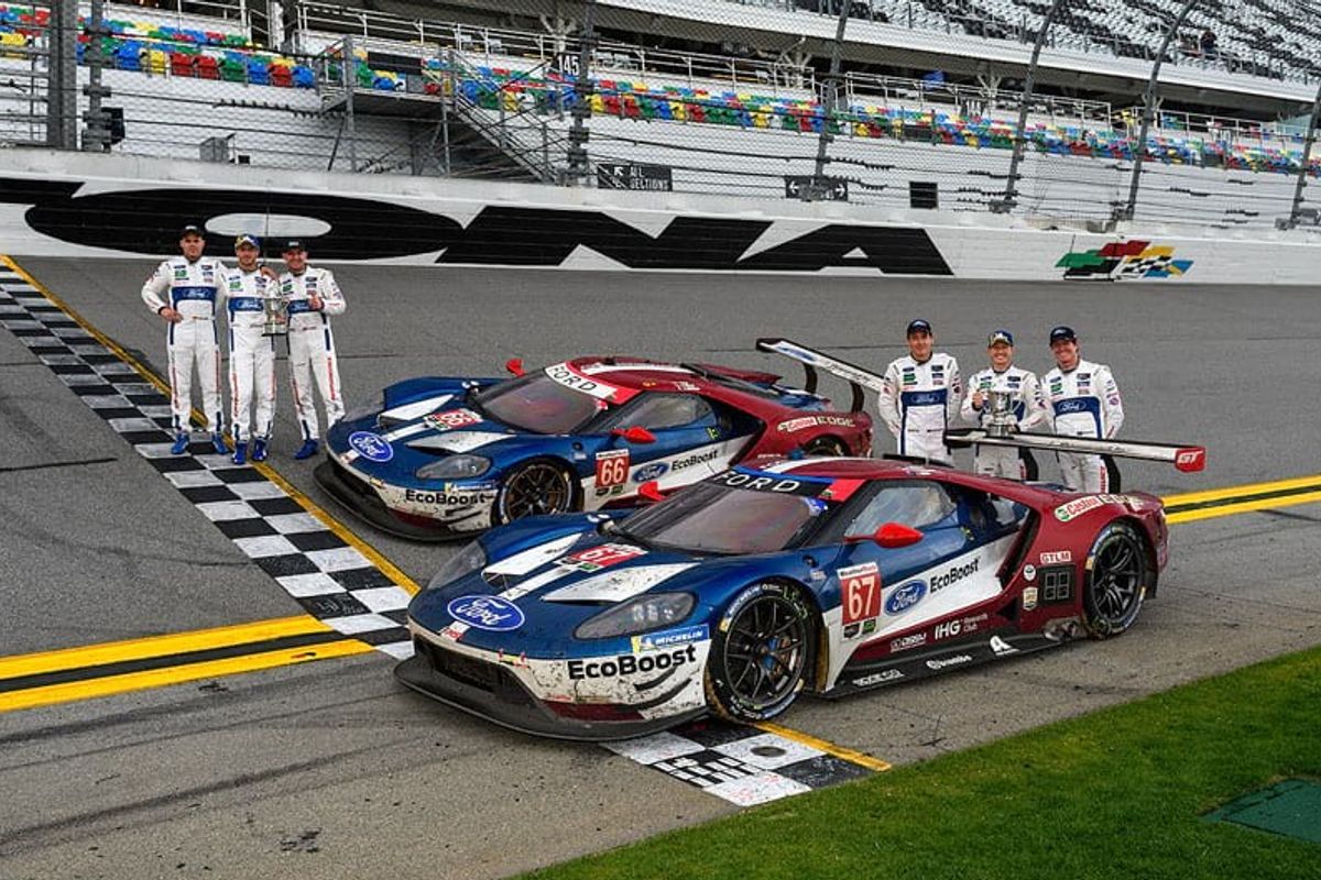 Chip Ganassi Racing Wins 200th Race with No. 67 Ford GT in Rolex 24 At ...