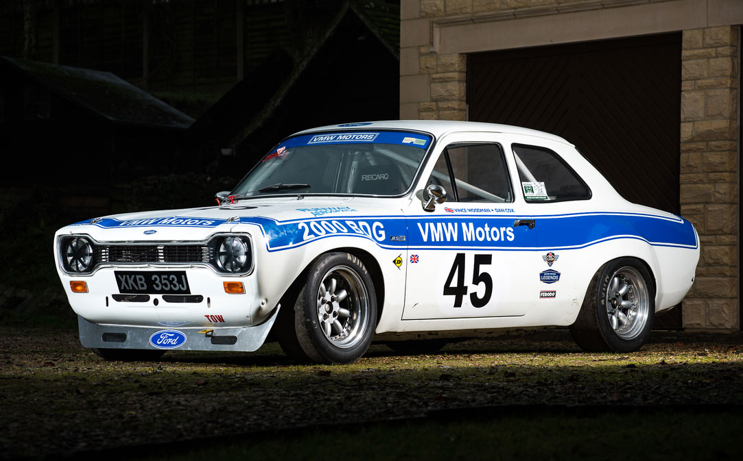 Race Retro: 1970 Ford Escort Mk.I RS1600 FIA race car still available ...