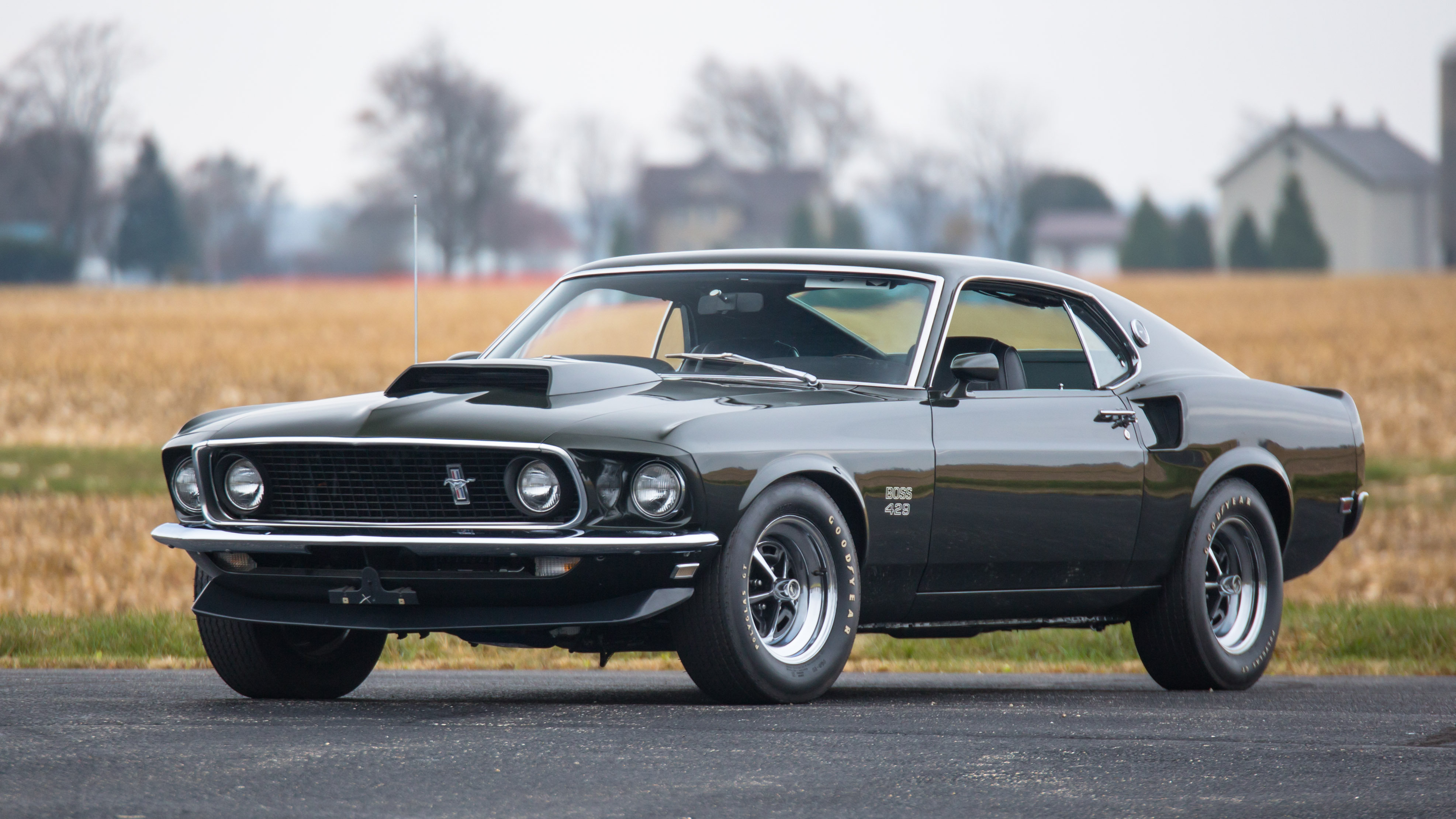Black Jade Boss: '69 Mustang Boss 429 Fastback at Mecum Indy | Market ...
