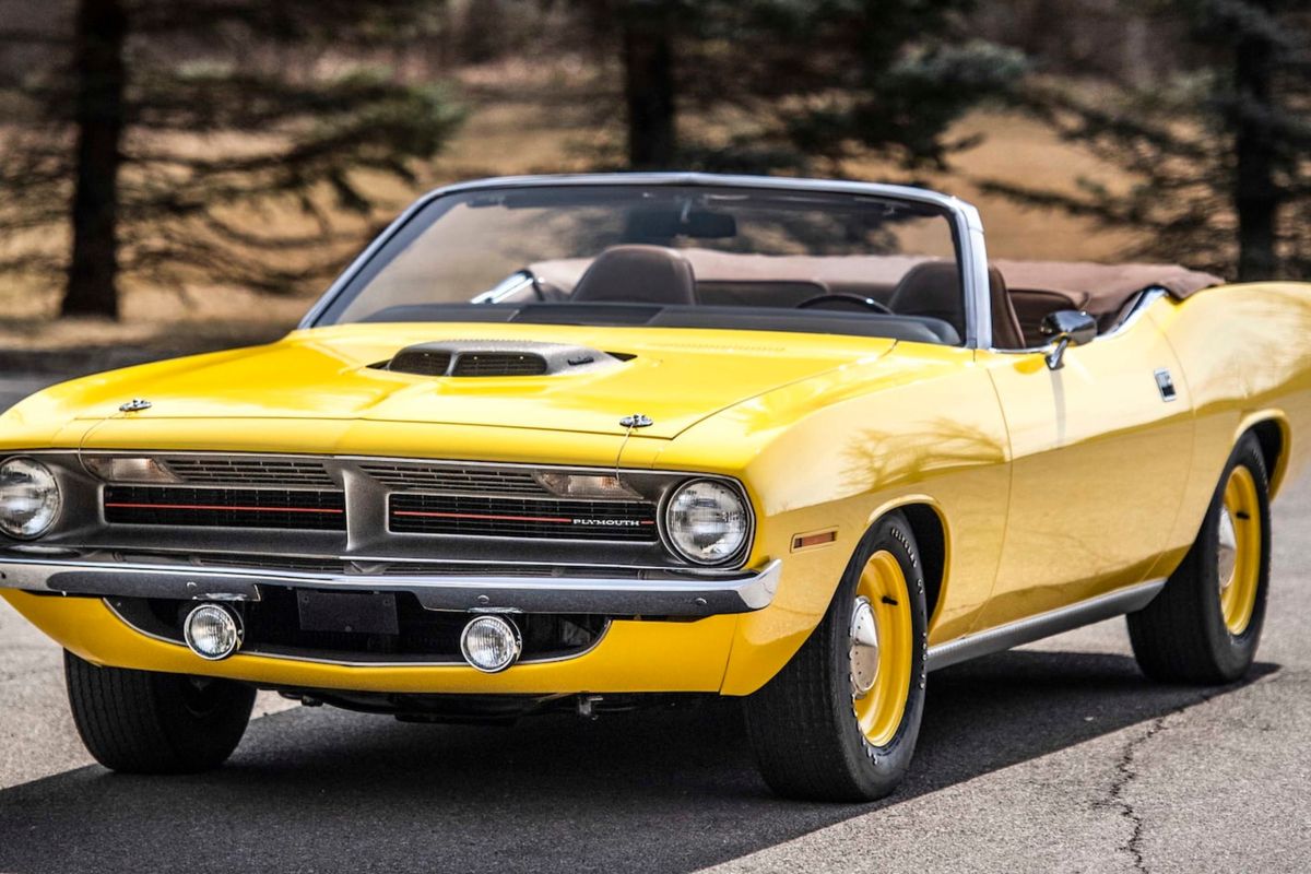 1970 Plymouth Hemi Cuda Convertible heads to Mecum Indy Auction ...