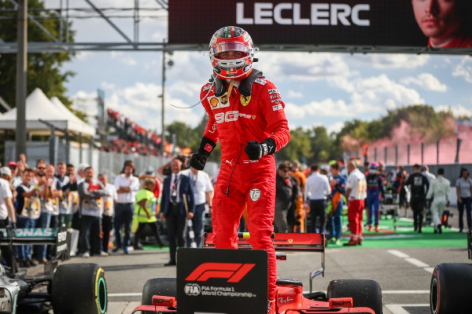 Leclerc gives Ferrari superb home win at Monza | Motorsport News ...