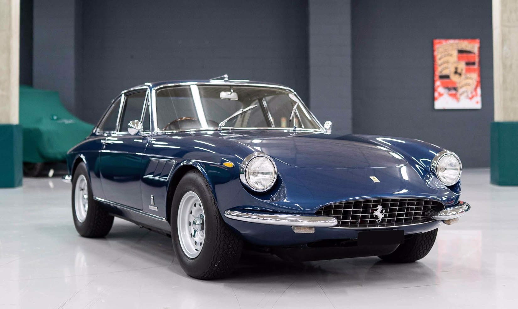 68' Ferrari 330 GTC in Blue Sera for sale at Jonathan Franklin Cars ...