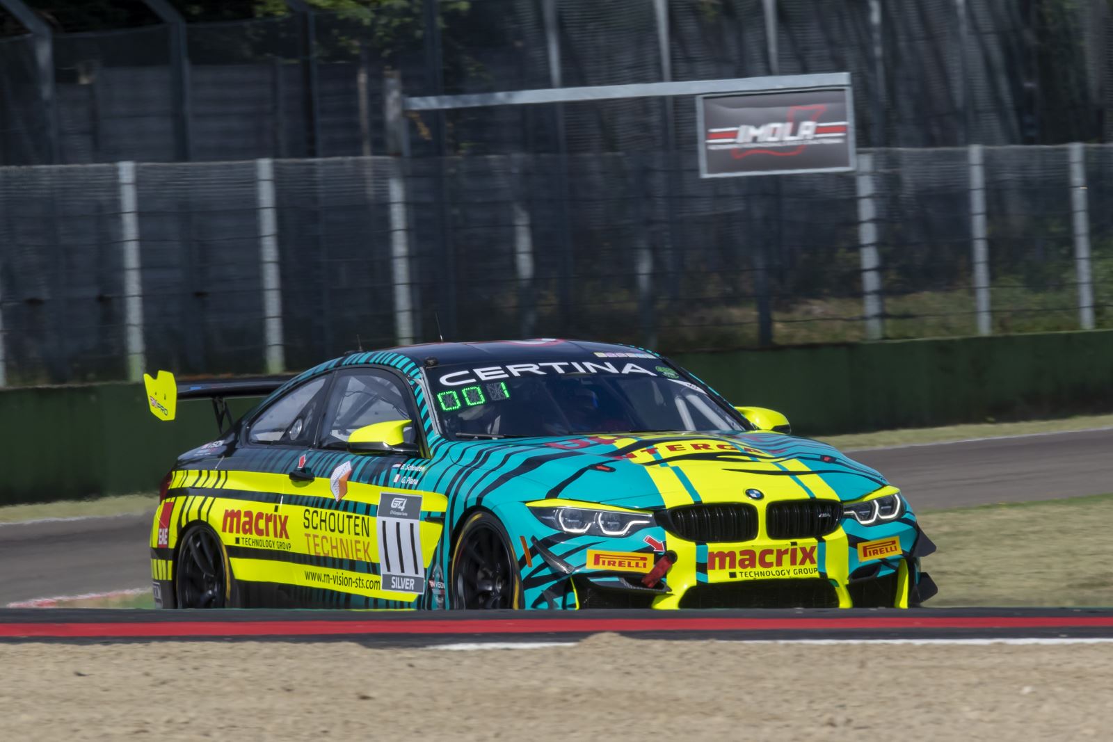 RN Vision STS Racing take second GT4 European win at Imola | Motorsport ...