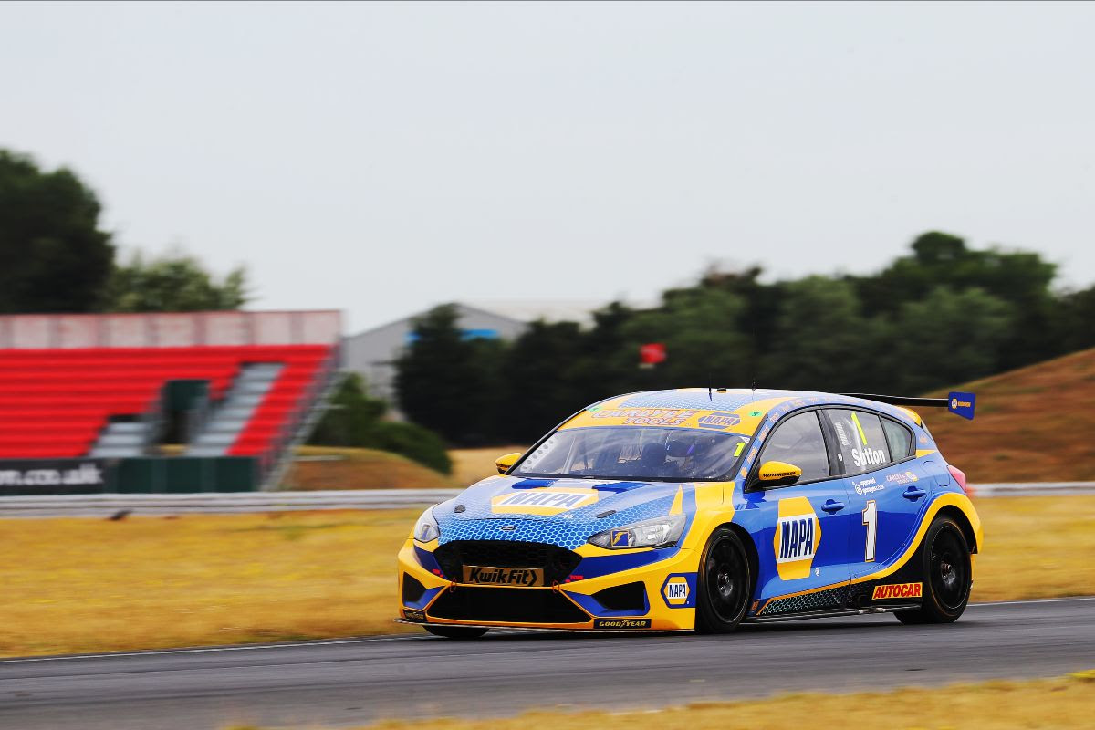 BTCC: Reigning champion Sutton tops two-day Goodyear tyre test ...
