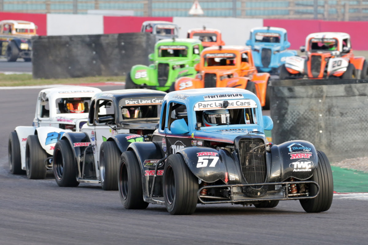 Triple Legends Cars victory for Gibson at Donington | Motorsport News ...