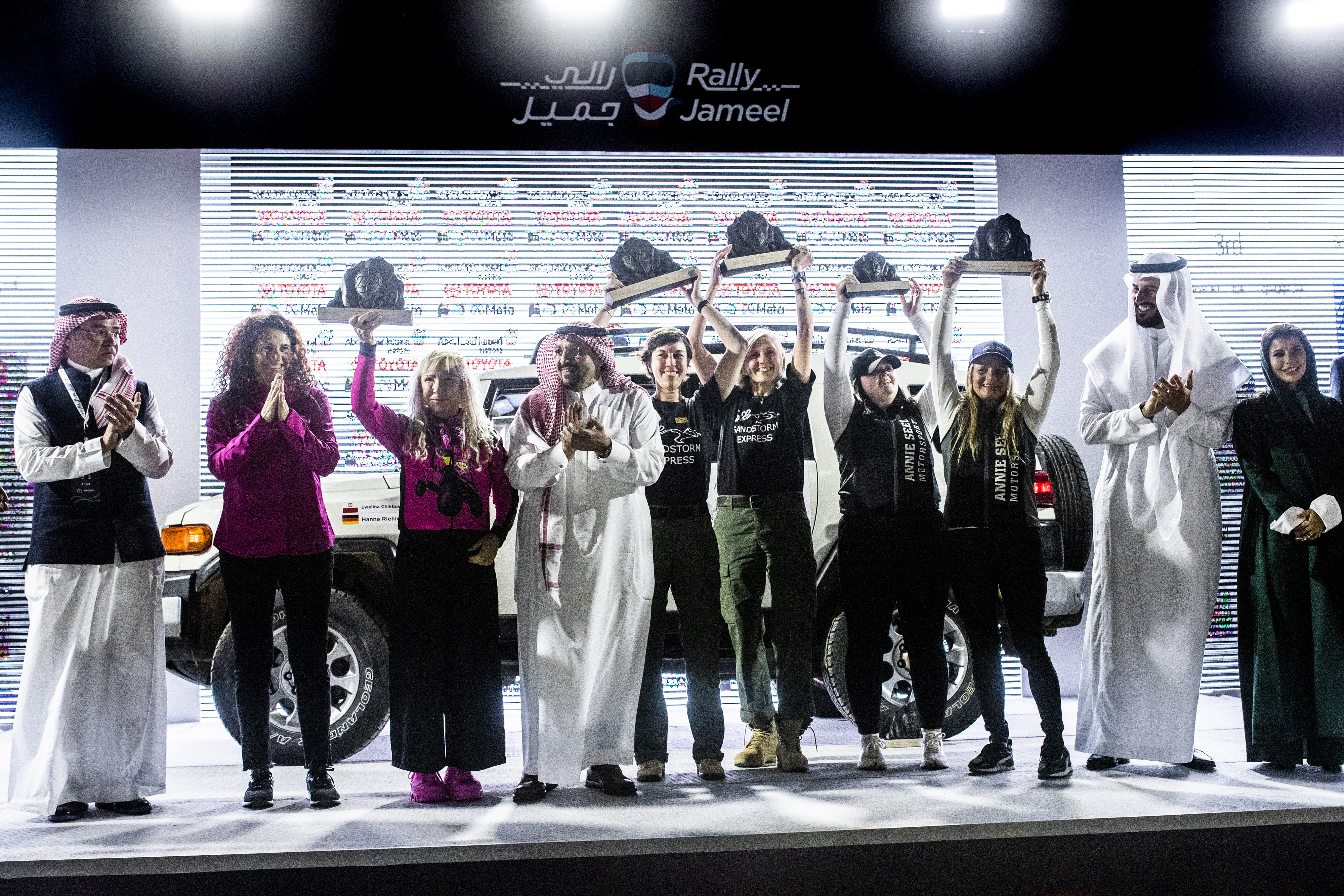 Winners crowned in Rally Jameel, Saudi Arabia’s first all-female off ...