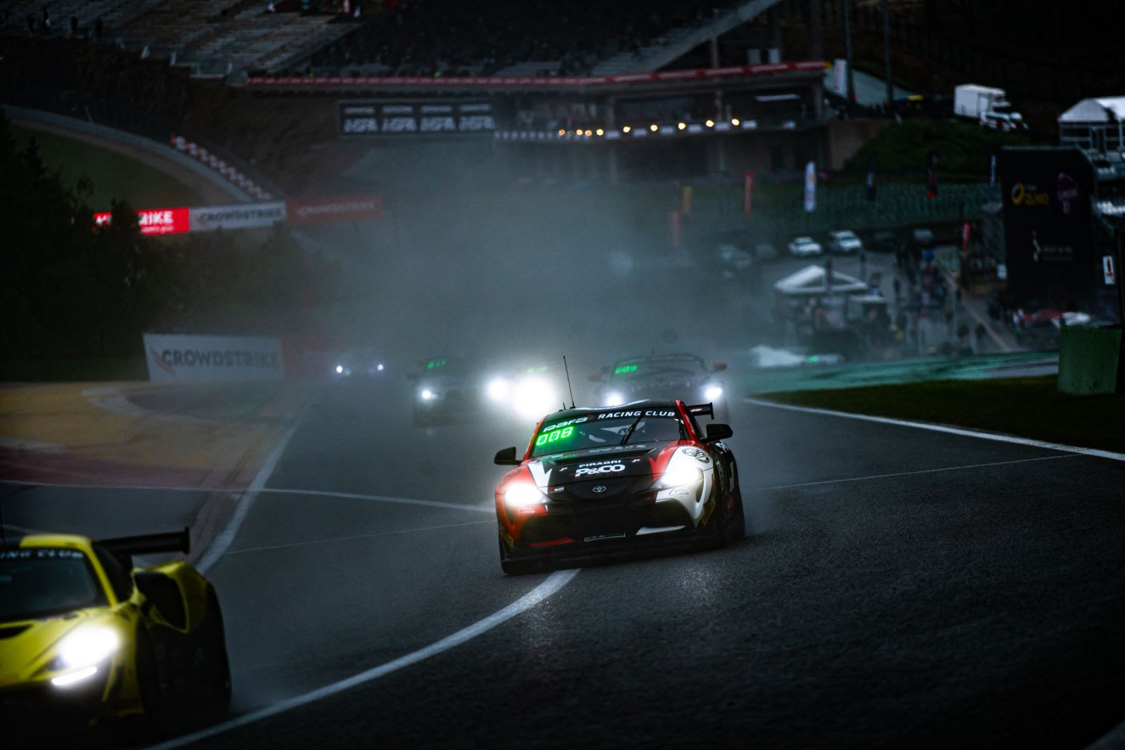 Xwift Racing Events Toyota wins rainswept GT4 European Spa race 2 ...