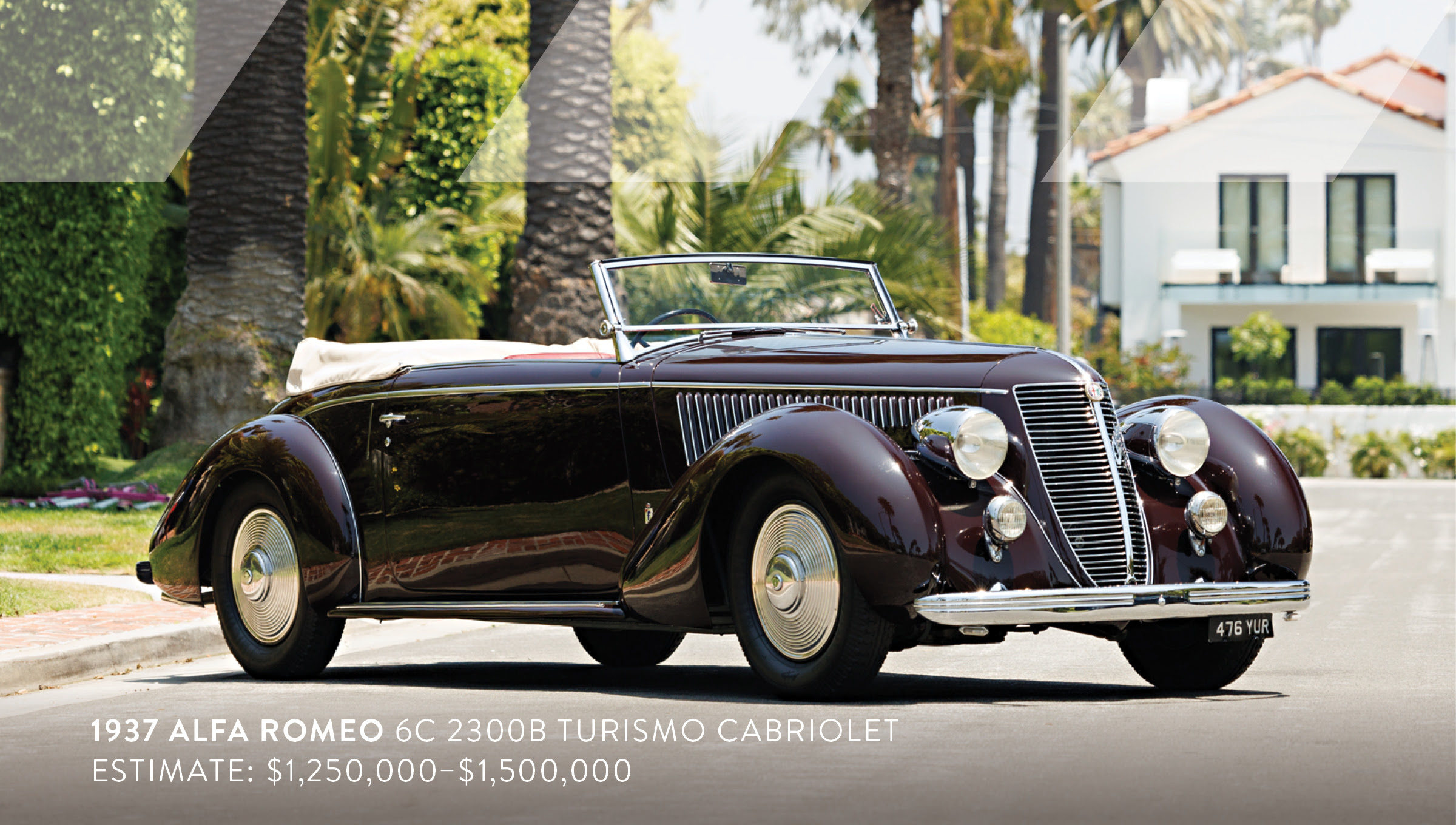 Rare Alfa Romeo 6C 2300B heads to Gooding's Pebble Beach Auctions ...