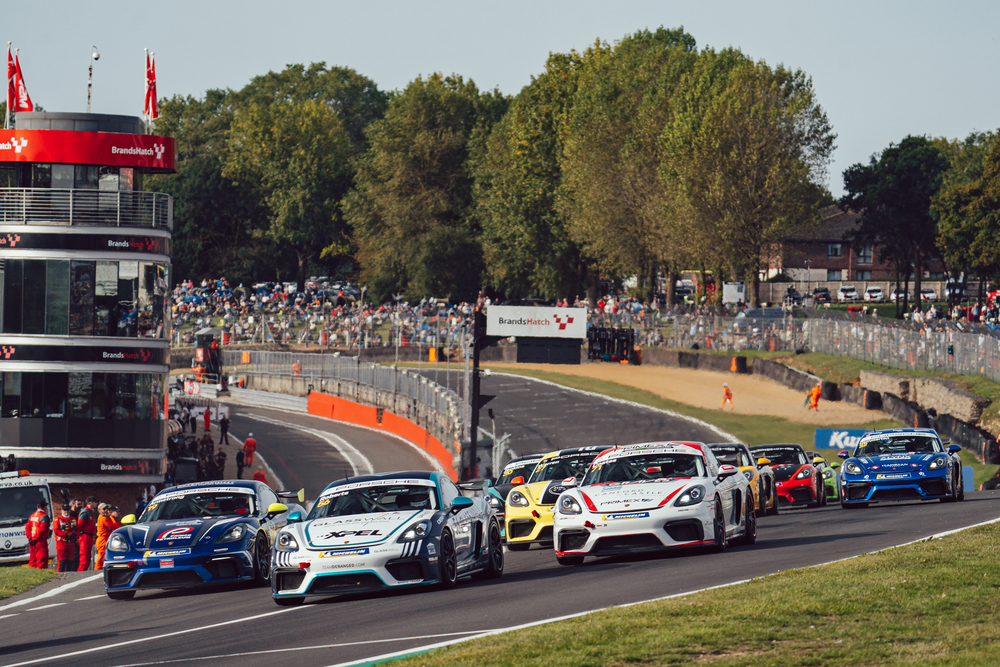 Warhurst and Warren title winners in Porsche Sprint Challenge GB finale | Motorsport News ...