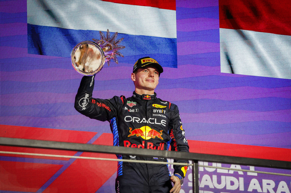Verstappen leads dominant Red Bull 1-2 victory at the Saudi Arabian ...